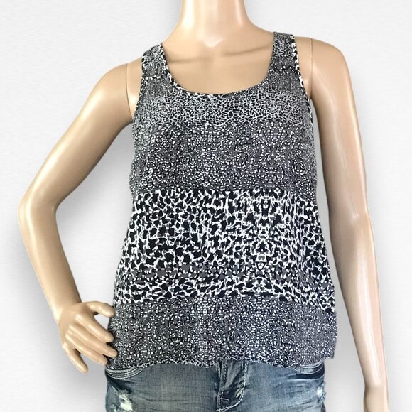 Forever 21 | Tops | Black White Animal Print Tank | Poshmark